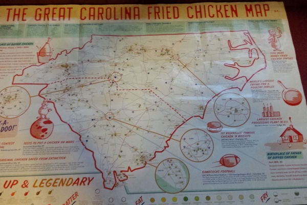 Navigating The Great Carolina Fried Chicken Map | Travelsmart